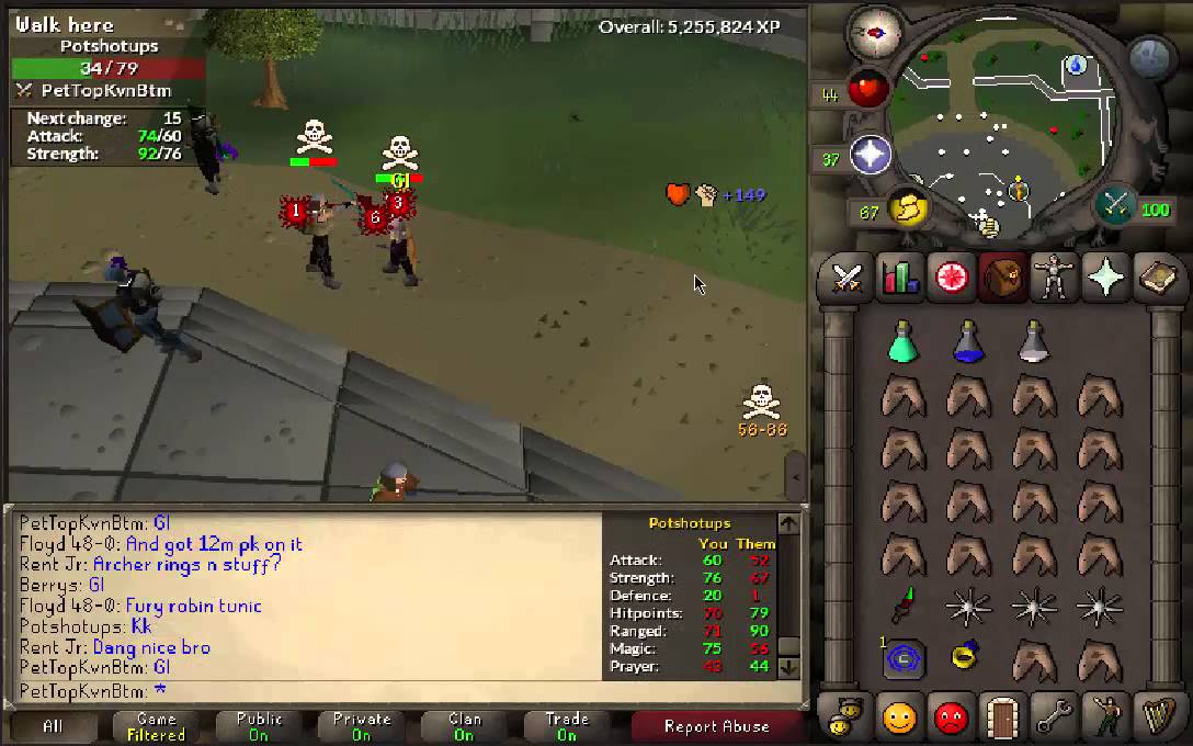 Low Level Initiate Pure Pking OSRS #2 - YouTube