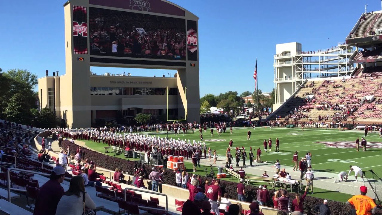 Mississippi State University - Famous Maroon Band 2014-10-04 - YouTube