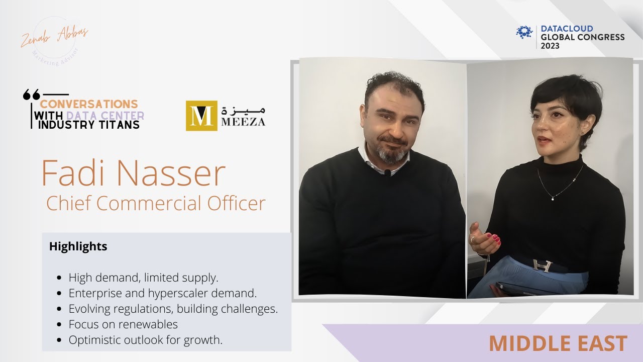 Unveiling Insights: Conversations with Data Center Titan Fadi Nasser ...