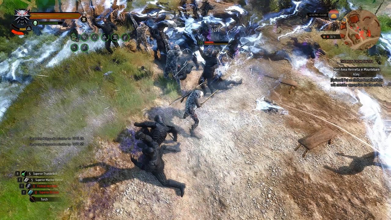 Witcher 3 2023 - Unlimited Aard Wait For It - Aard Build Death March ...