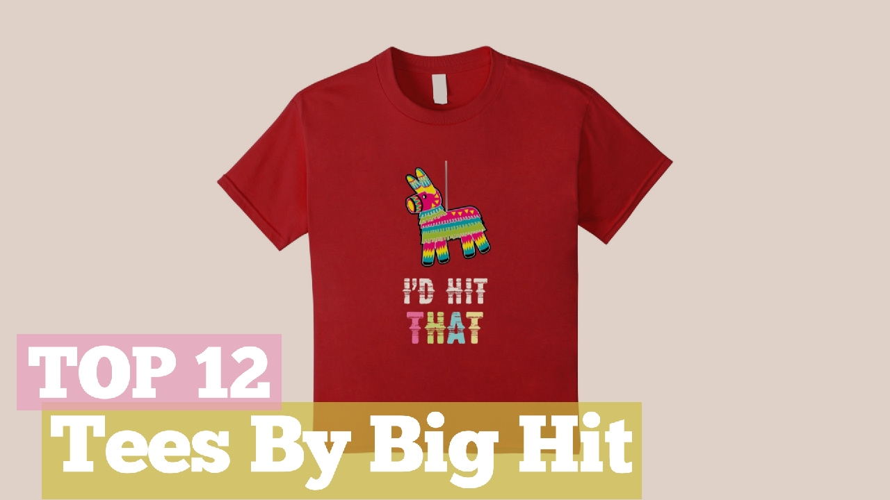 Top 12 Tees By Big Hit // Graphic T-Shirts Best Sellers - YouTube