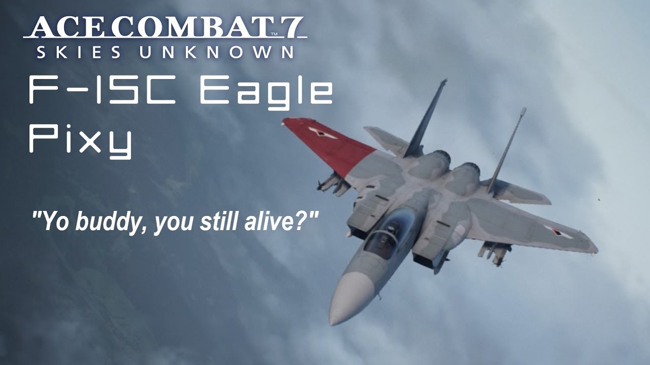 ACE COMBAT 7 - F-15C Eagle - Pixy Skin - YouTube