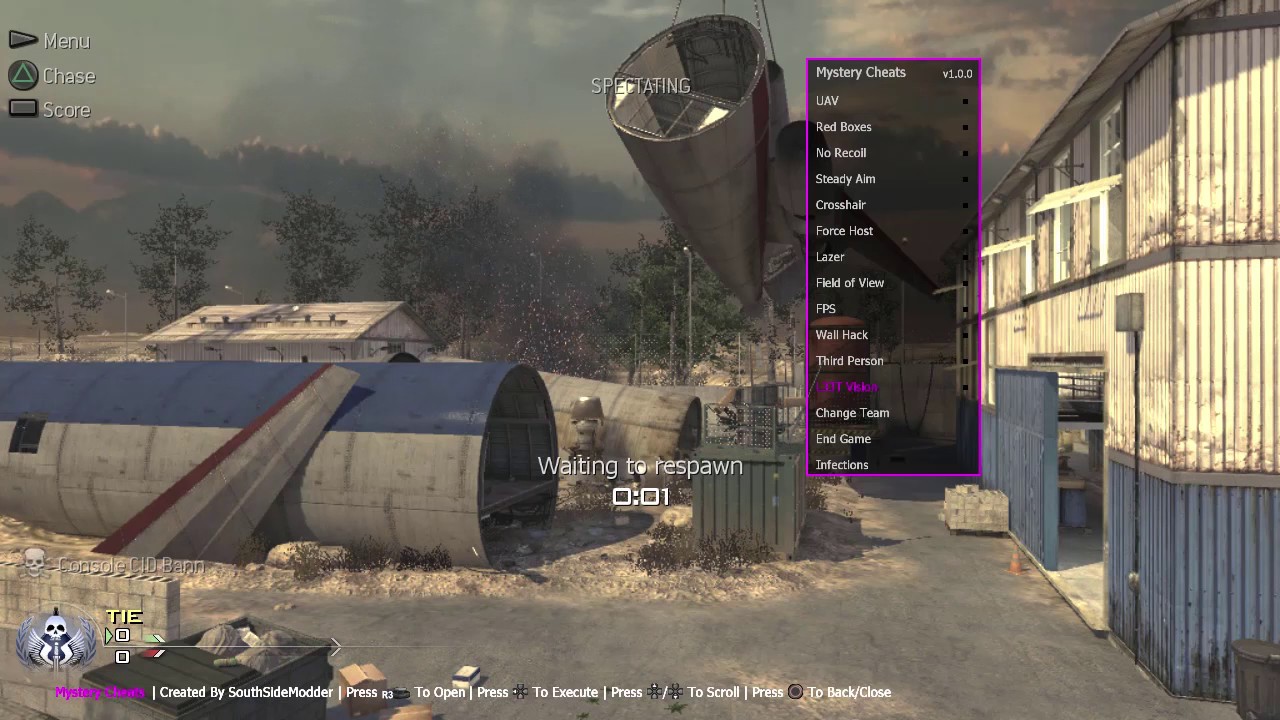 MW2 Mystery Cheats 1.14 FREE Non-host SPRX Mod Menu [PS3] - YouTube