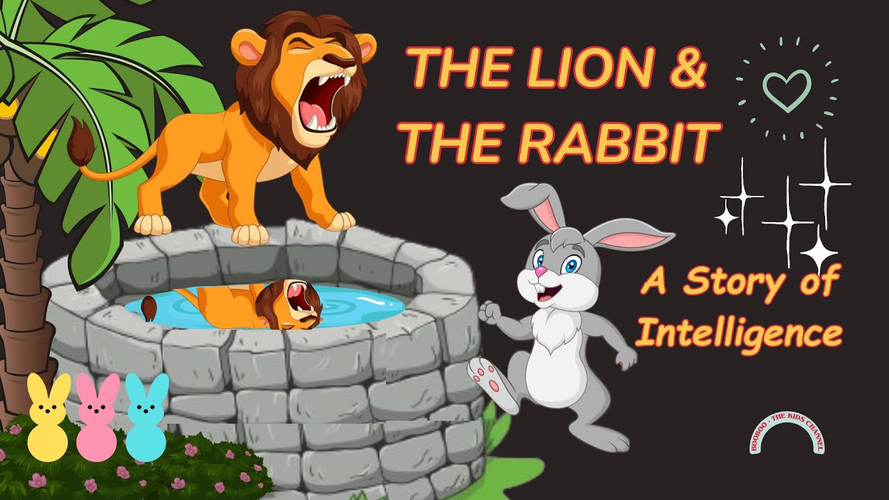 🦁The Lion & The Rabbit 🐇 | A Short Moral Story for Kids in English | # ...