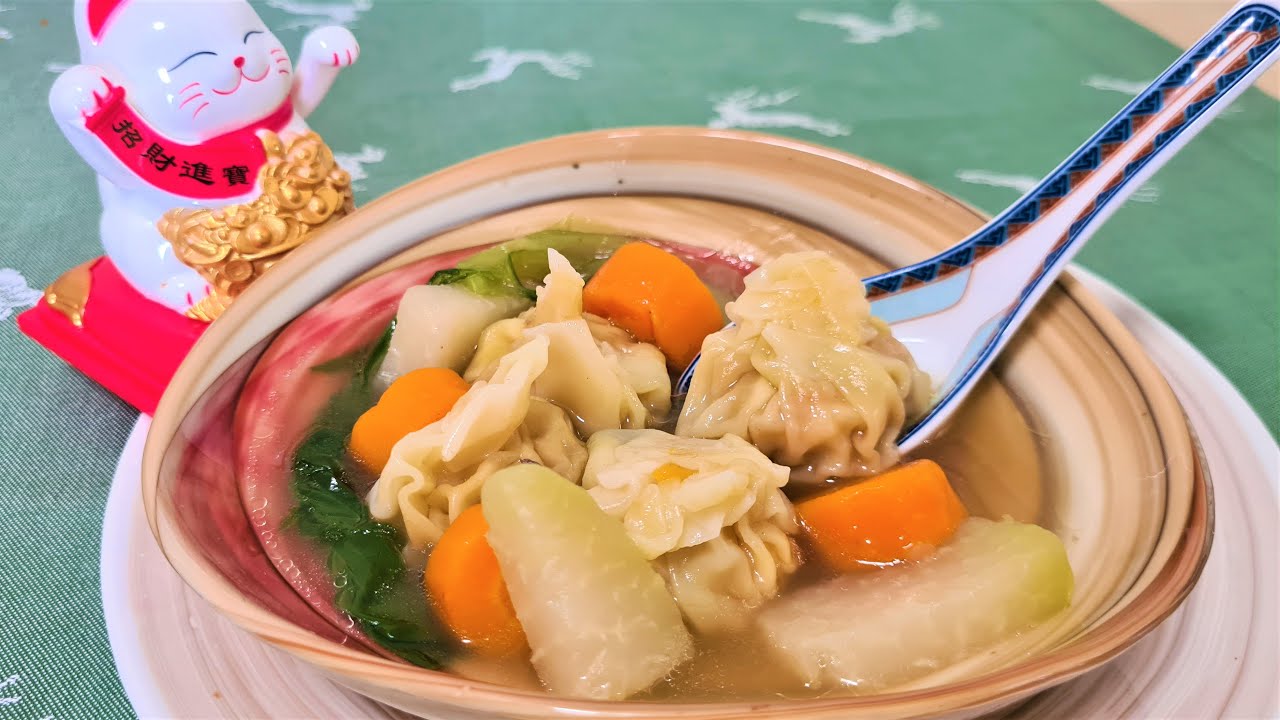 Wor Wonton Soup Classic Wor Wonton Soup Recipe With Delicious Fillings