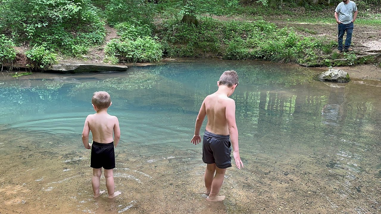 Blue Hole Pigeon Mountain Lafayette Ga - YouTube