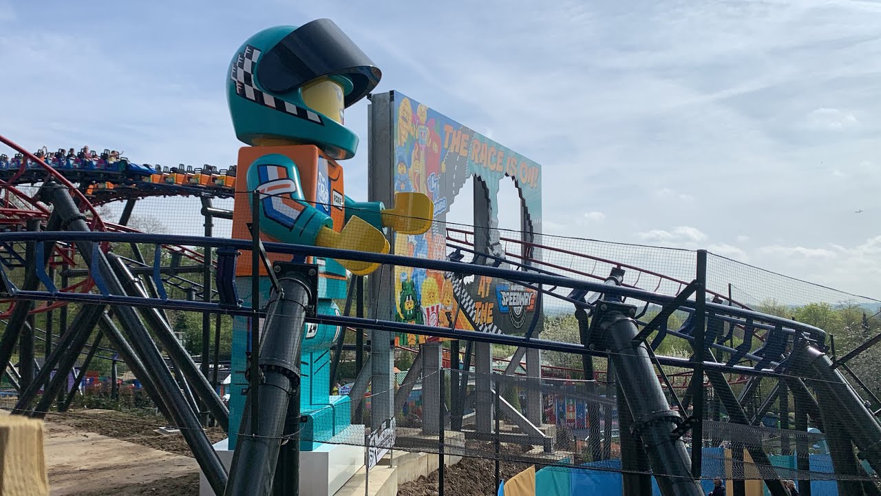 Minifigure Speedway, Legoland Windsor newest ride. April 2024 - YouTube