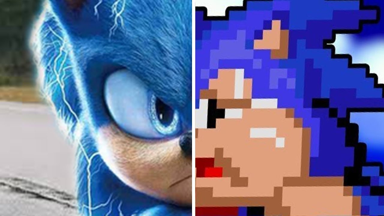 Sonic vs Fat Sonic - Sonic The Hedgehog Movie Choose Your Favorite ...