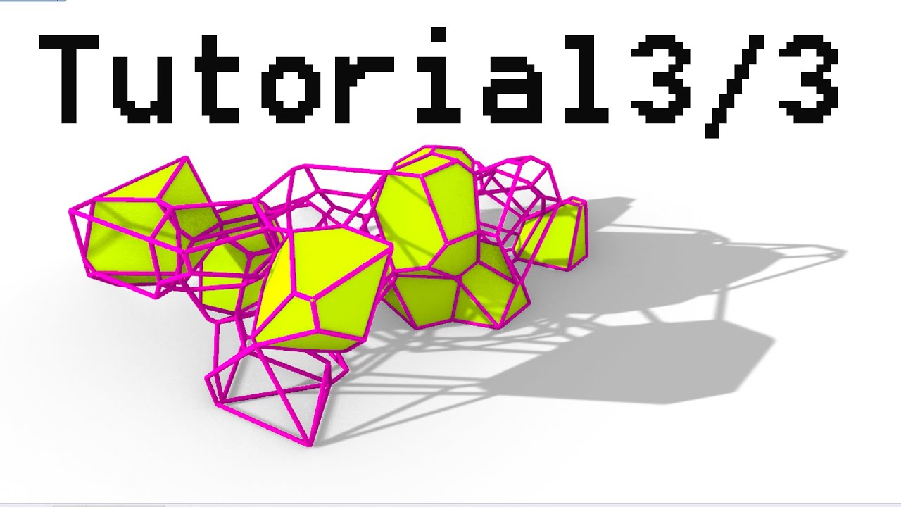Grasshopper Tutorial (Grasshopper Voronoi Tutorial) (Easy for beginners) Part 3 - YouTube