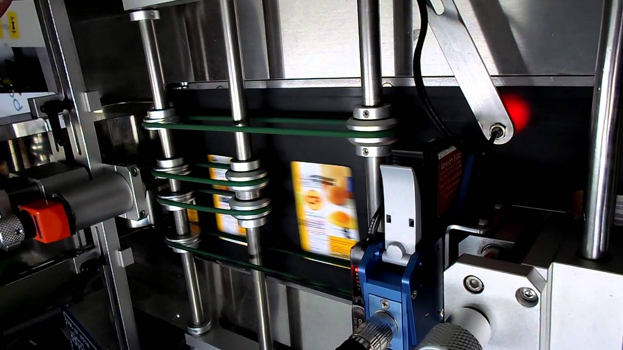 Auto Feeding System AF-300-1S for small size egg label - YouTube