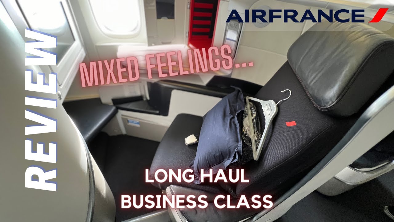 11 HOURS in AIR FRANCE BUSINESS CLASS! San Francisco to Paris: TRIP ...