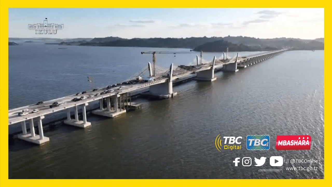 🔴#TBCLIVE: RAIS SAMIA ANAKAGUA DARAJA LA KIGONGO BUSISI MKOANI MWANZA ...