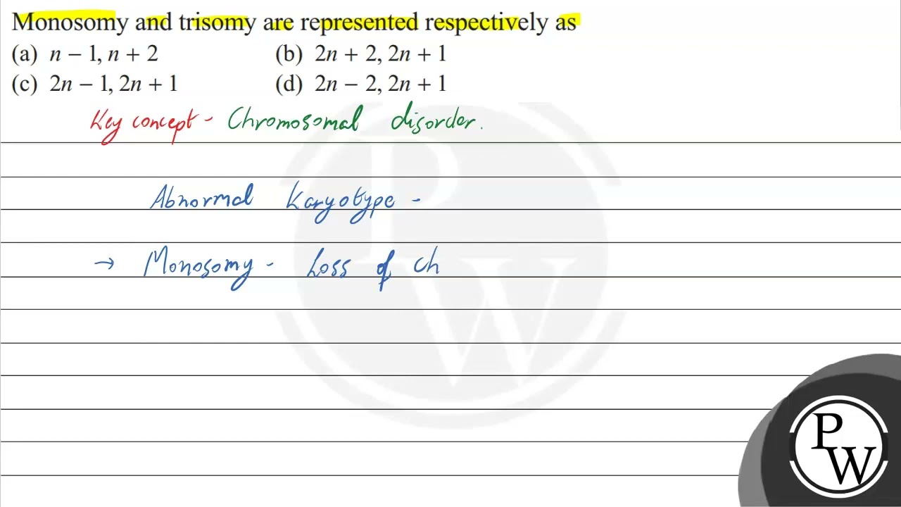 Monosomy Disorders 2