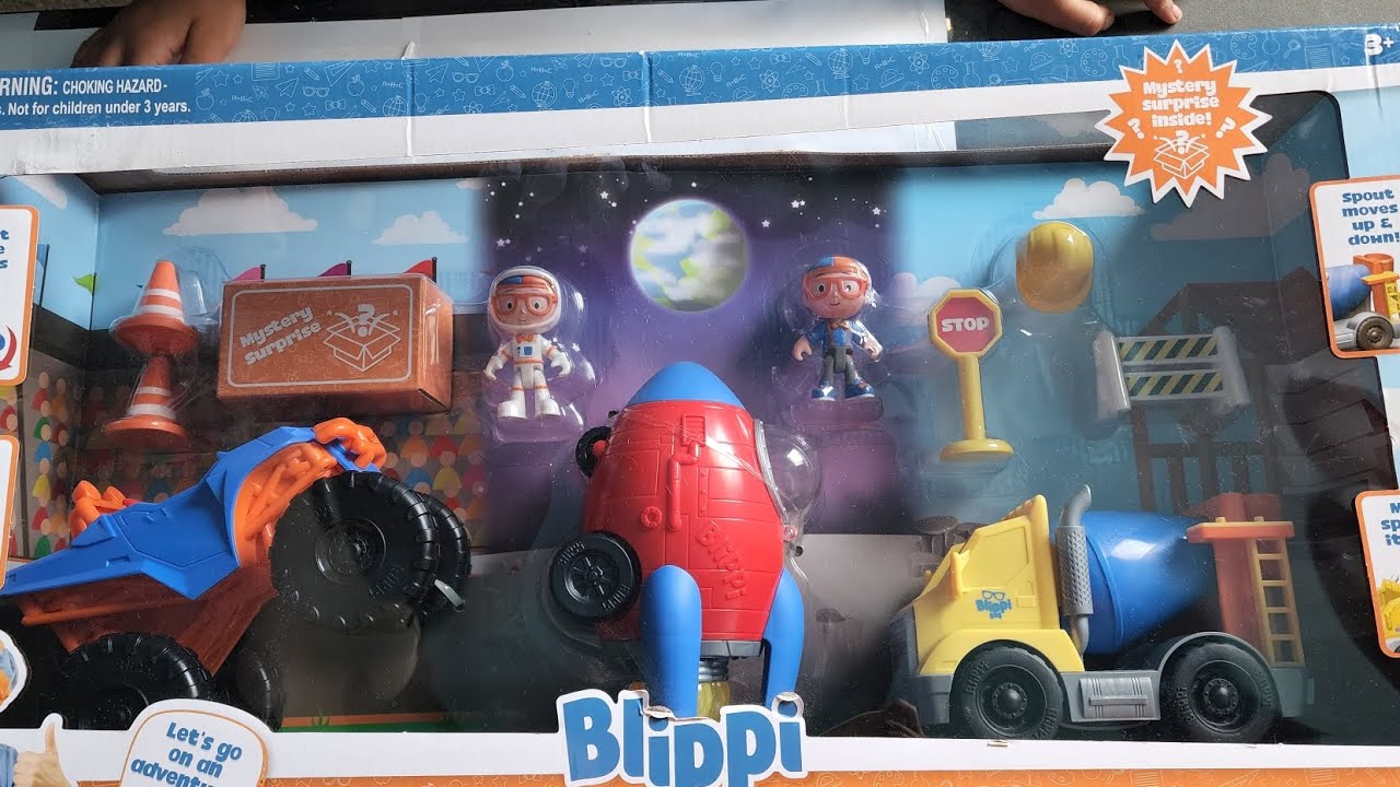 Fly & Ride Adventures Blippi Toy Review - YouTube