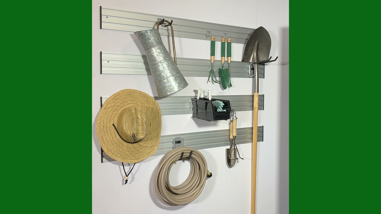 Omni Track Wall System - Garage - YouTube