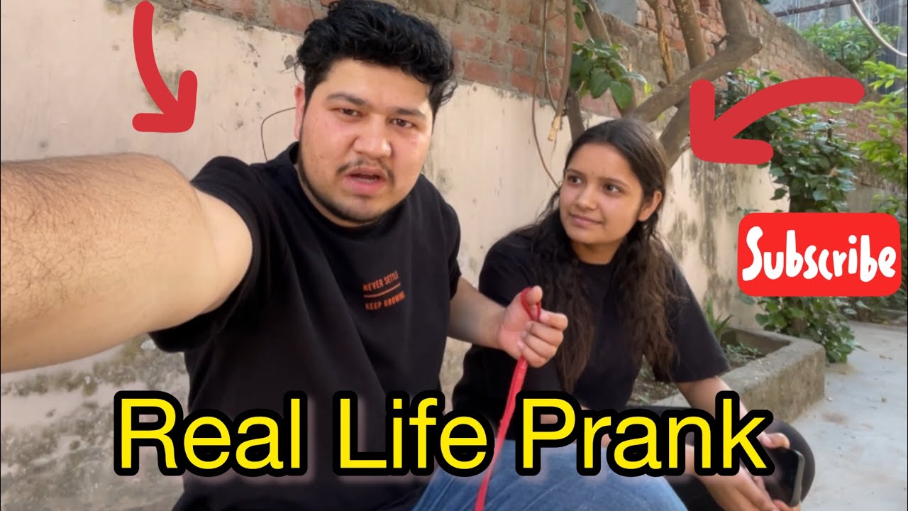 Real Life Prank On My Family Member || Prank On Wife #nikkrichavlogs ...