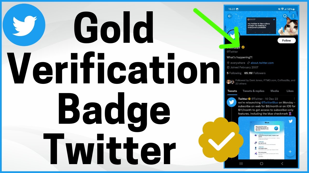 How to Get Gold Verification on Twitter? | Get Gold Tick on Twitter ...