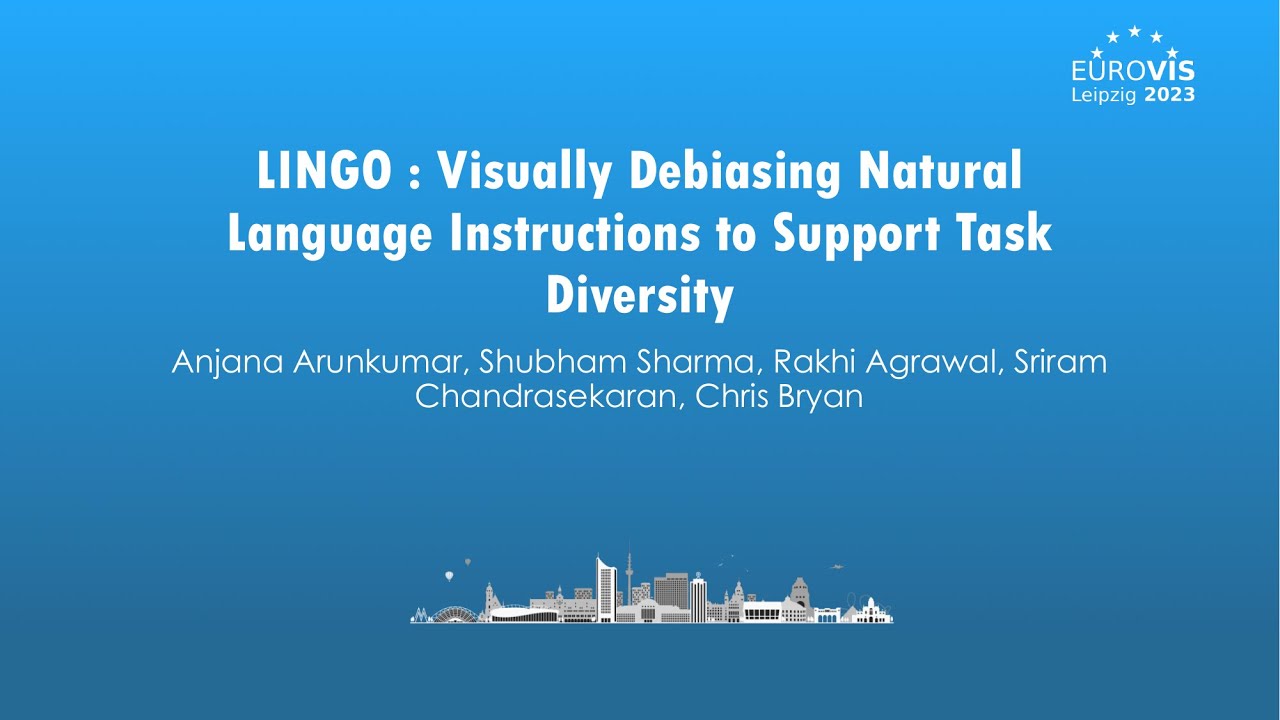 LINGO : Visually Debiasing Natural Language Instructions to Support ...