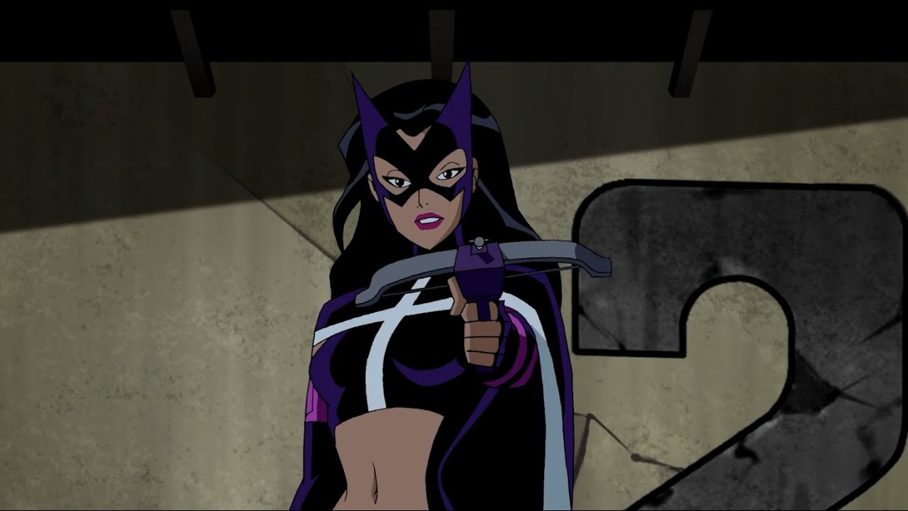 Huntress (DCAU) Fight Scenes - Justice League Unlimited - YouTube