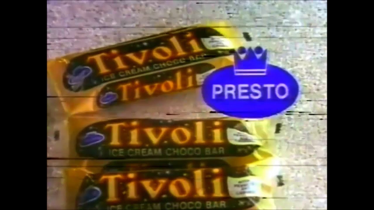 Presto Tivoli Ice Cream Choco Bar 30s - Philippines, 1989 - YouTube