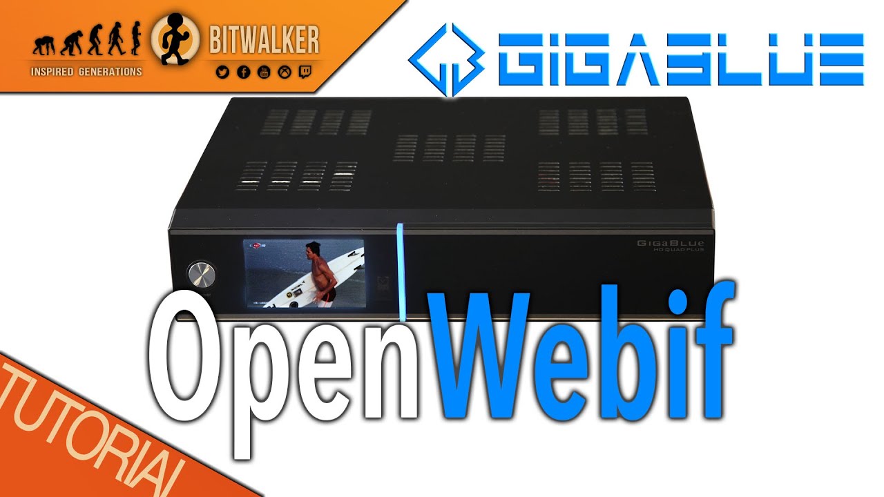 OpenWebif Open Web Interface auf GigaBlue HD Quad Plus - YouTube