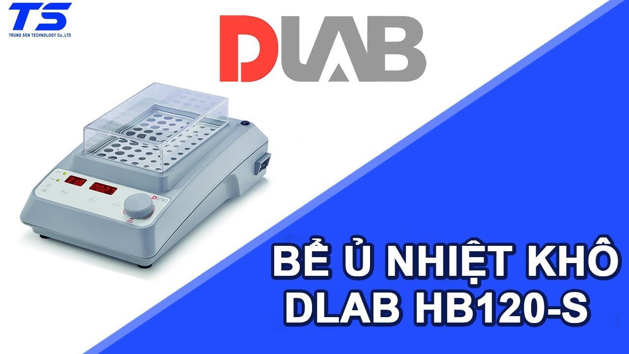 Bể Ủ Nhiệt Khô DLAB HB120-S - YouTube