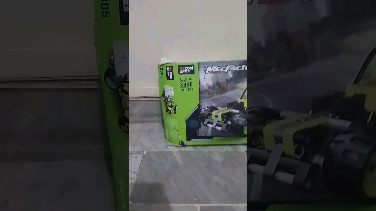 my first lego set only box is left #legokid #lego #toy #legotoys - YouTube