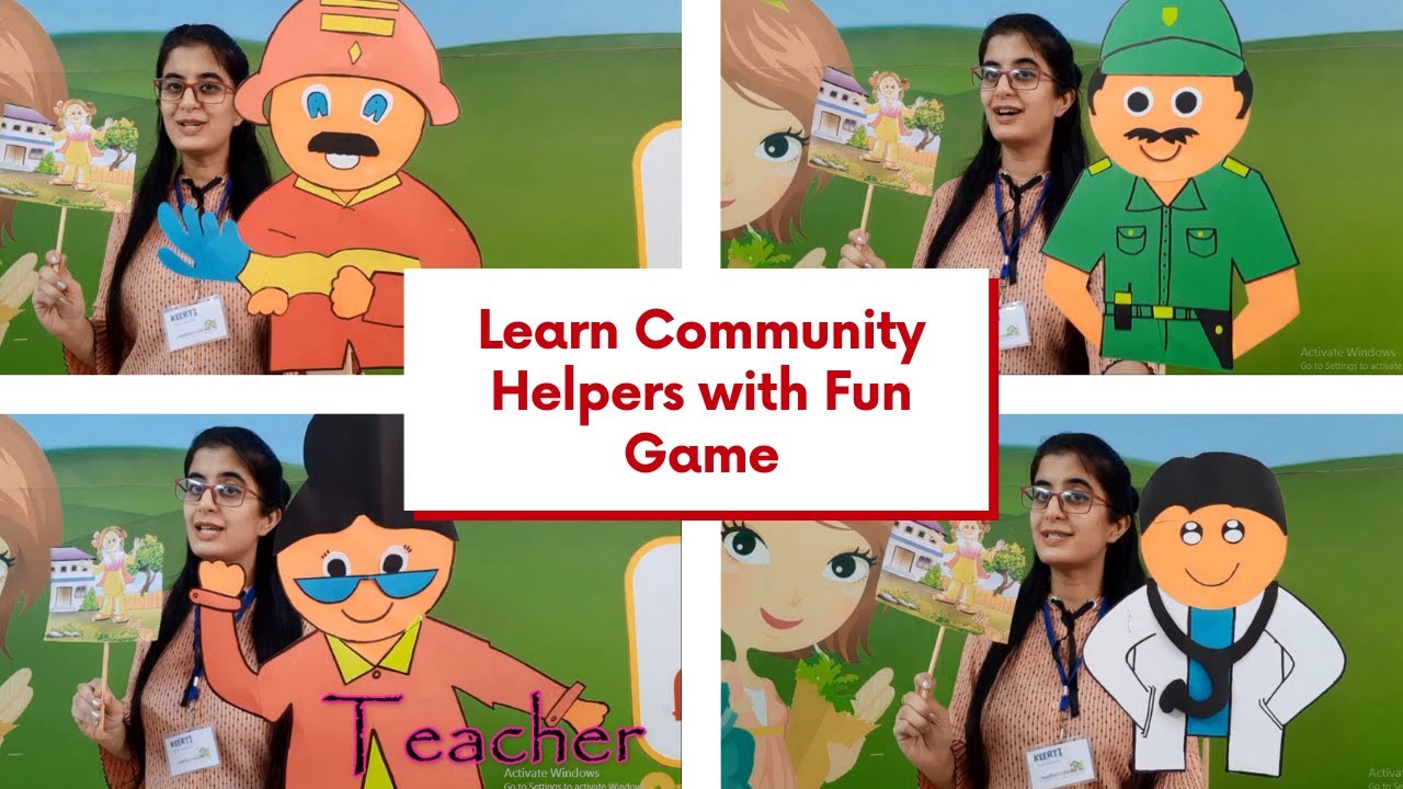 Introducing Community Helpers to Kids | How to teach occupations to ...