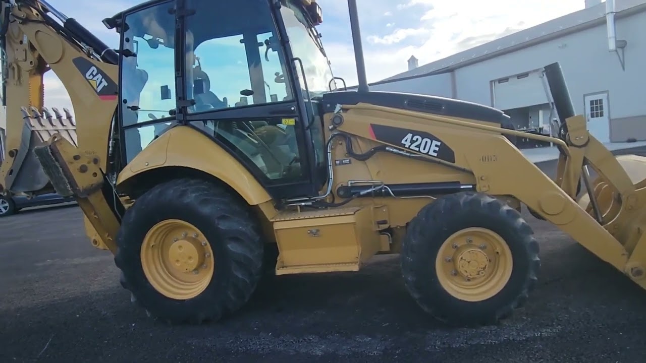 2012 CATERPILLAR 420E For Sale - YouTube