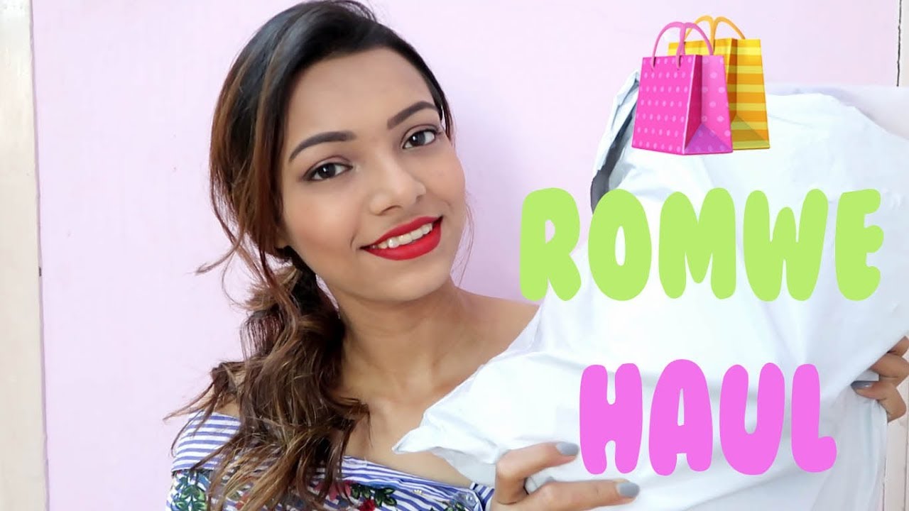 Shopping For the First time - Romwe Haul/First Impressions! - YouTube