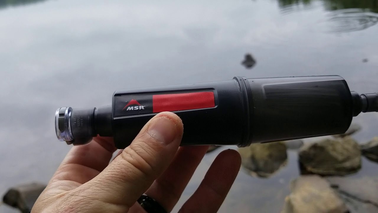 MSR Thru-Link Inline Water Filter Review - YouTube