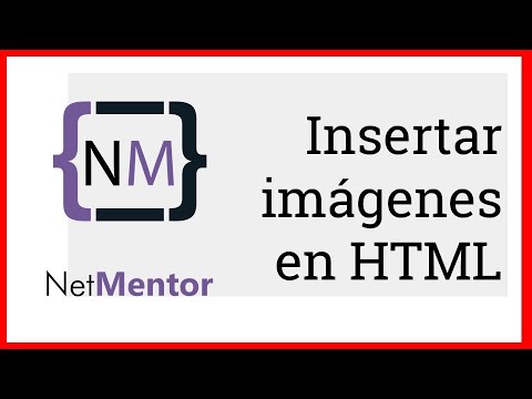 COMO INSERTAR IMÁGENES EN HTML5 - Programación WEB #03 - YouTube