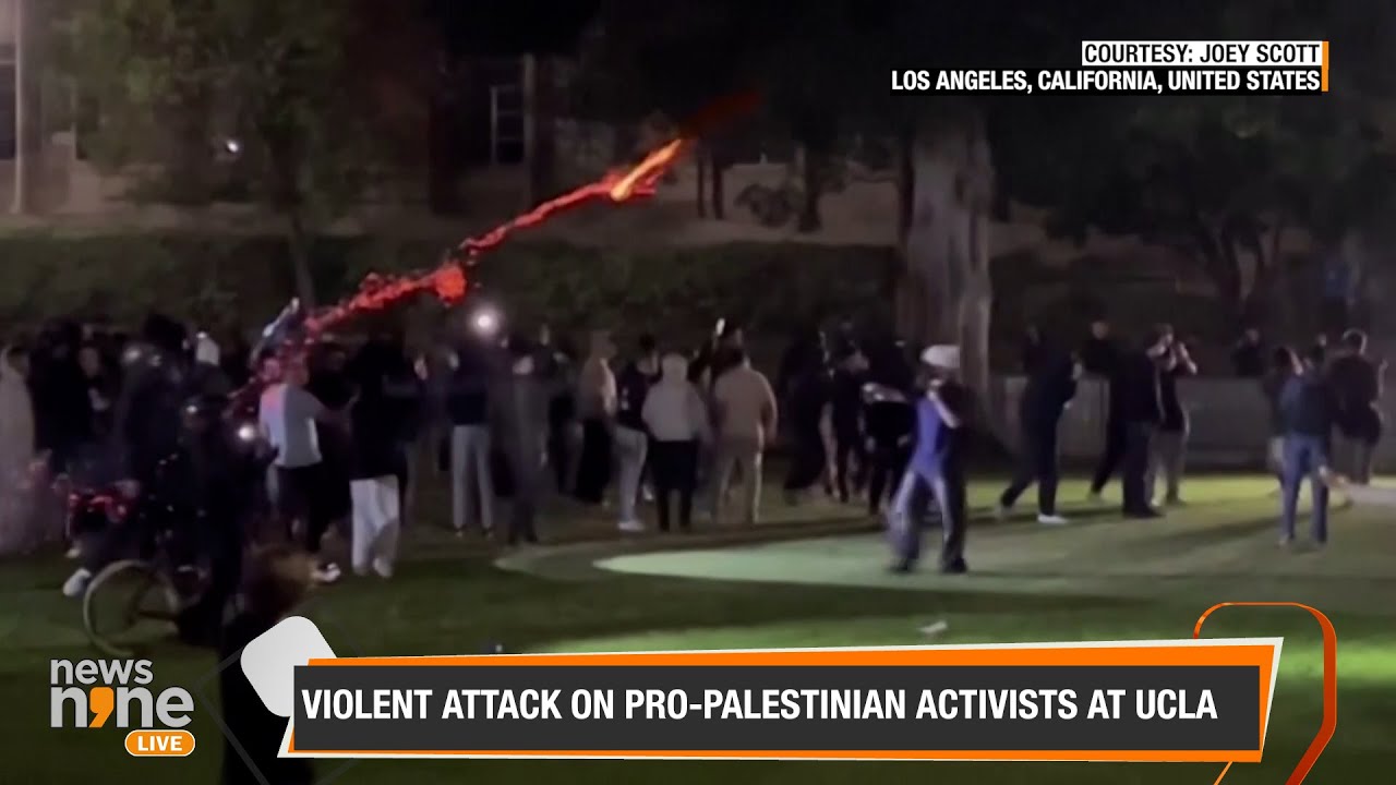 Mob Attack on Pro-Palestinian Protesters: UCLA Police Chief Reassigned ...