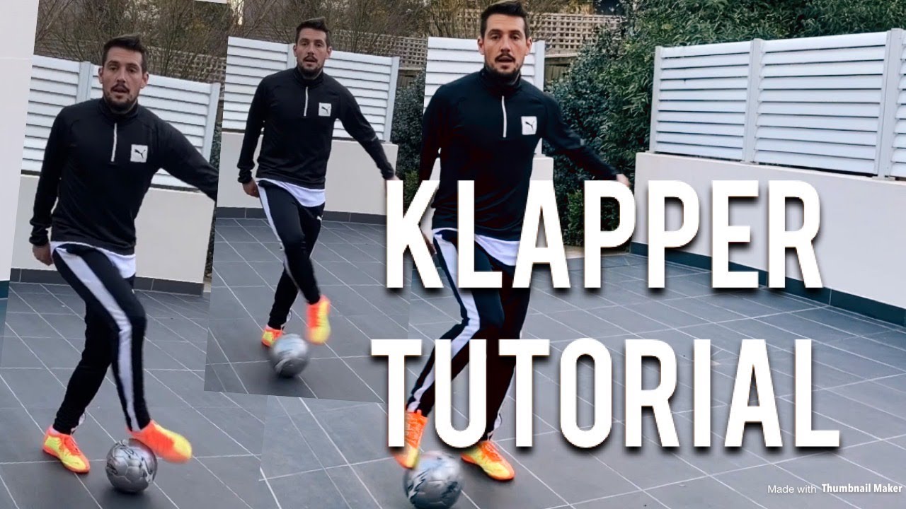 LEARN STREET FOOTBALL SKILLS!! THE KLAPPER! - YouTube