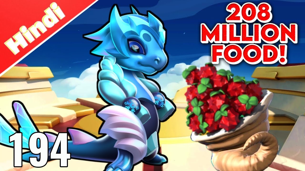 Koliada Level Up To 100+😍 Feeding 200 Million Food😱 | Dragon Mania ...