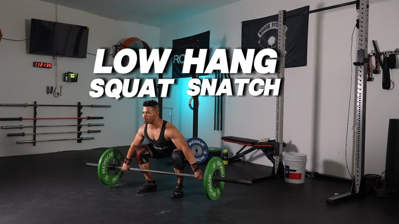 Low Hang Squat Snatch - YouTube