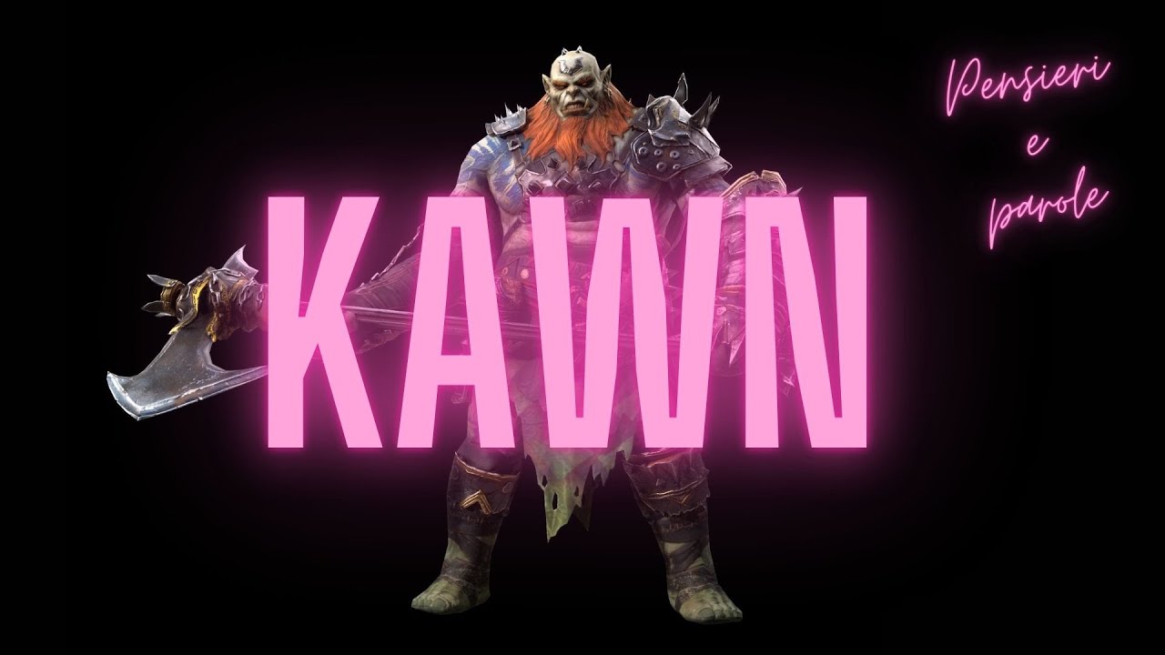 Pensieri e parole: #Kawn - YouTube