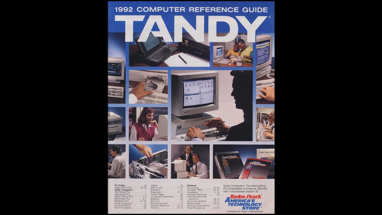 1992 Tandy Computer Reference Guide (RSC-23) - YouTube