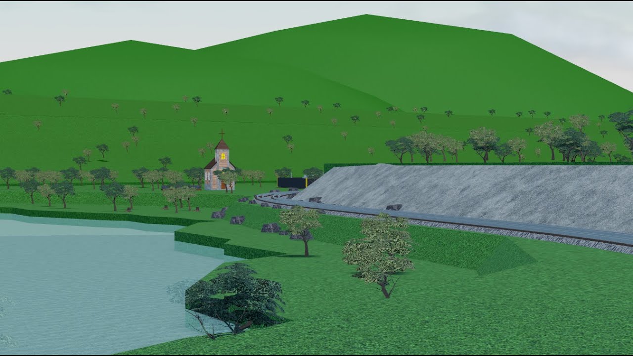 The cuttting - The little sodor (ro-scale sandbox) - YouTube