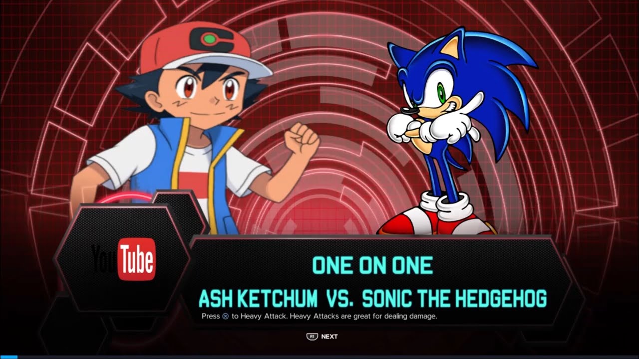 YouTube Show Ash Ketchum vs Sonic the Hedgehog - YouTube