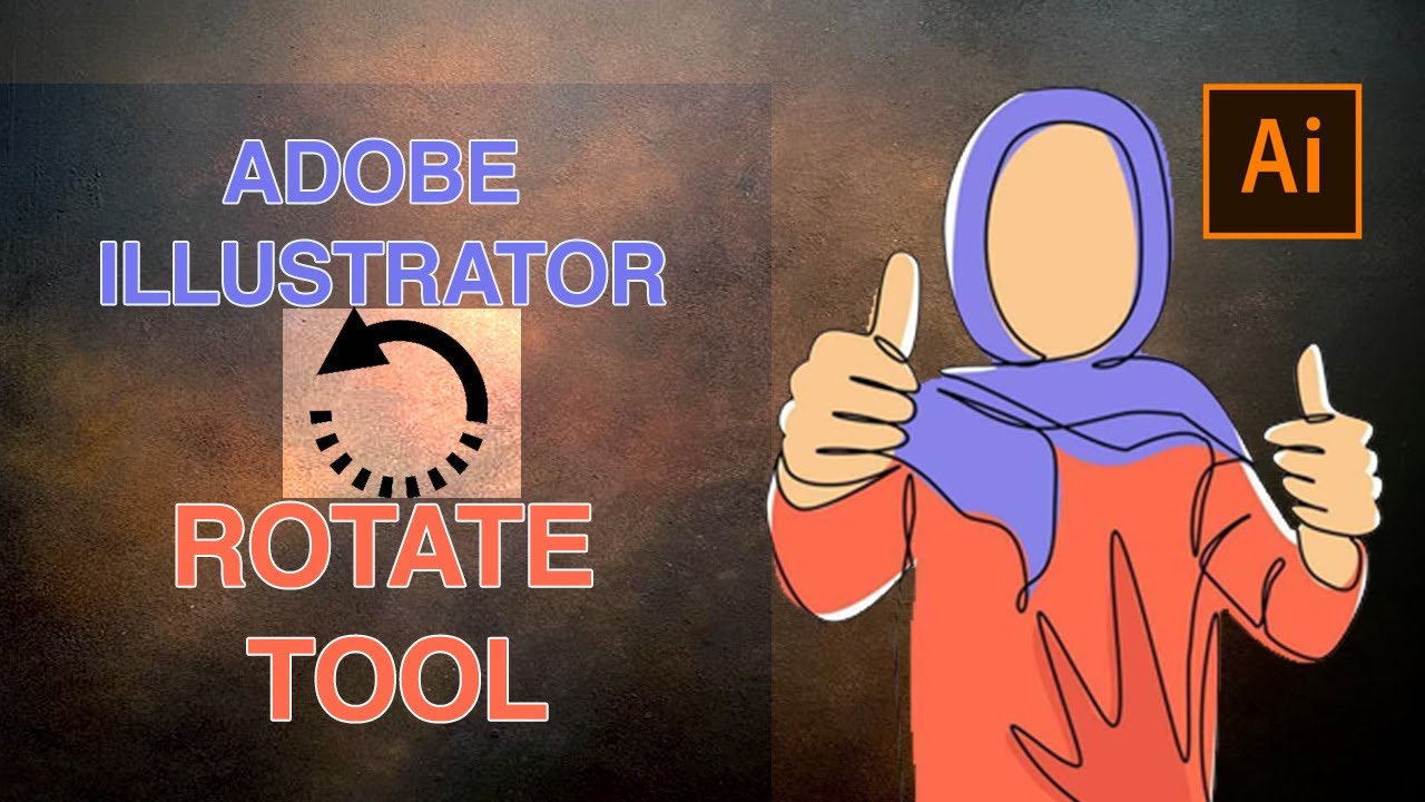 Class#7| Rotate tool| illustrator tutorials|| - YouTube