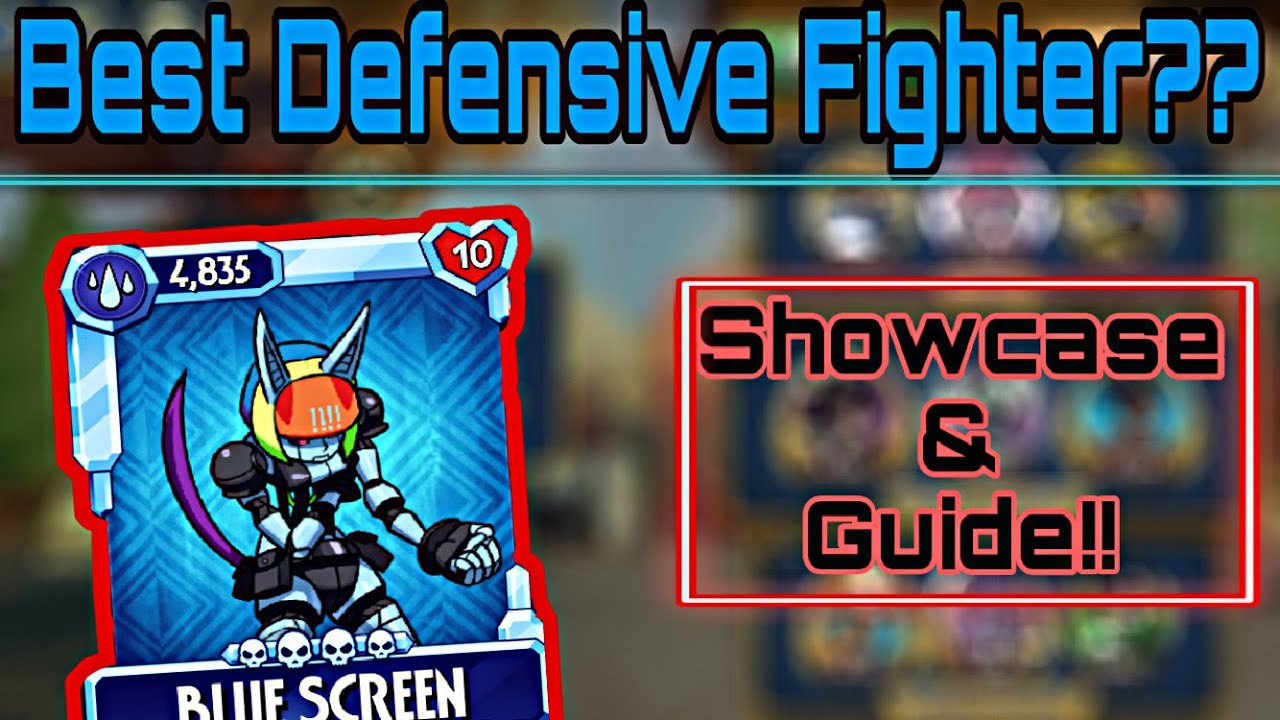 Best Defensive Fighter!!?? Robo-Fortune Blue Screen Showcase/Strategy ...