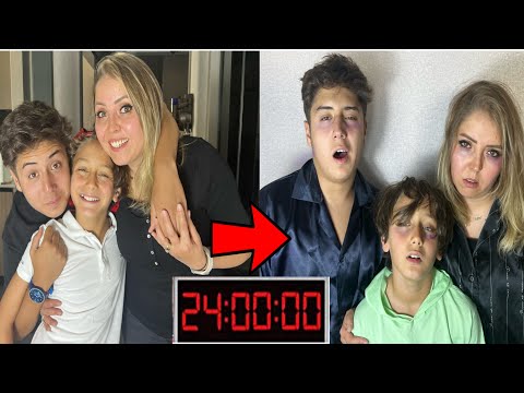 24 SAAT UYUMAMA CHALLENGE !!