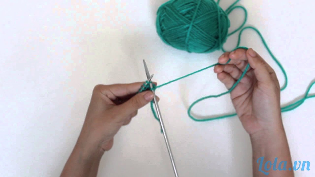 Hướng dẫn các bước đan len cơ bản - YouTube