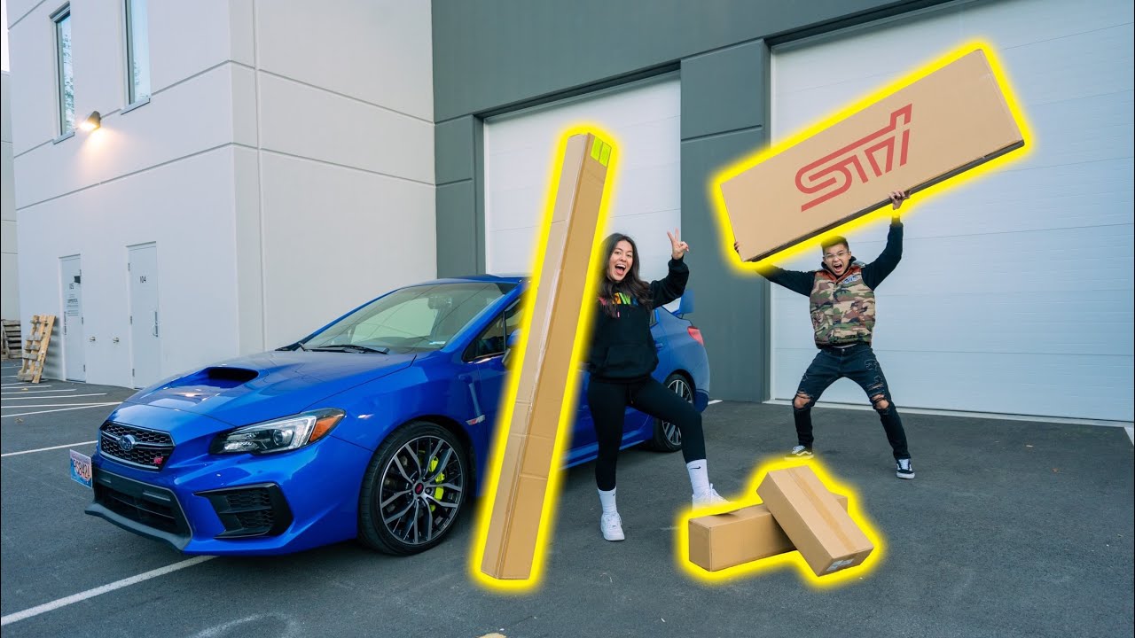 We Install the OEM STI Lip Kit! | 2021 Subaru WRX STI - YouTube