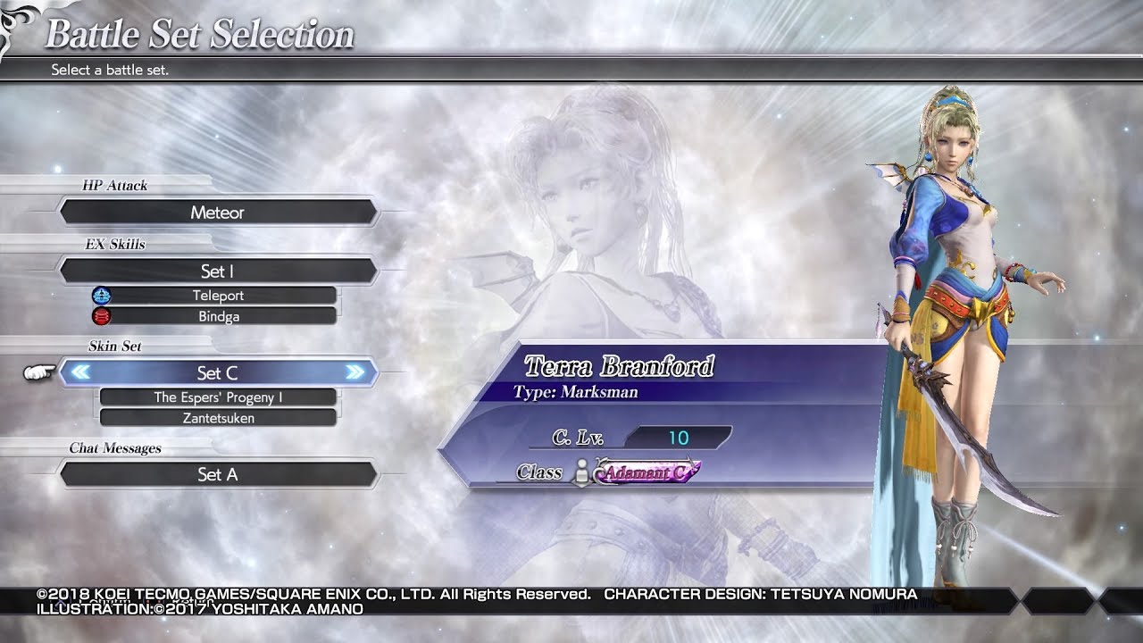Dissidia NT: Terra Branford Esper's Progeny - YouTube