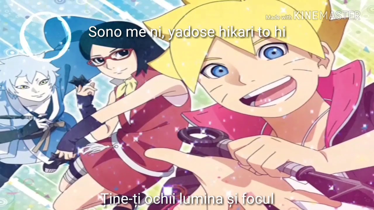 Boruto opening 1 tradus în română - YouTube