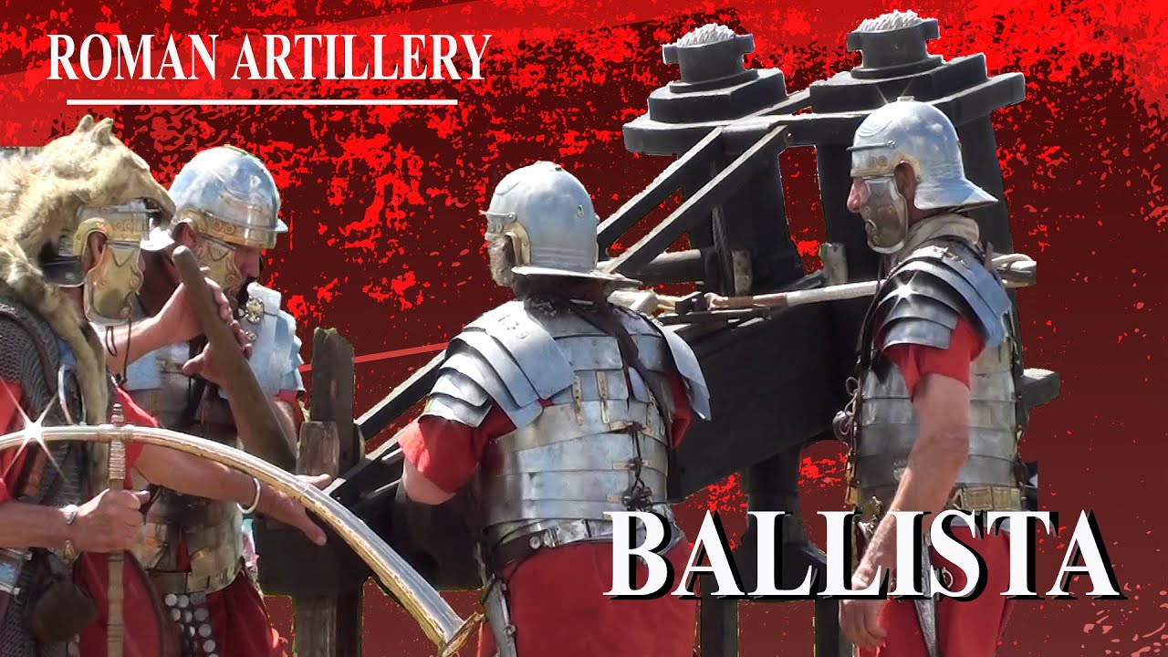 Ballista - Roman artillery in action Roman army display by The Ermine ...