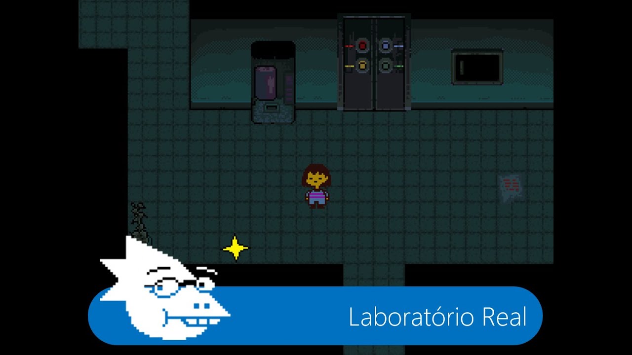 Como passar do Laboratorio Real no Undertale! - YouTube