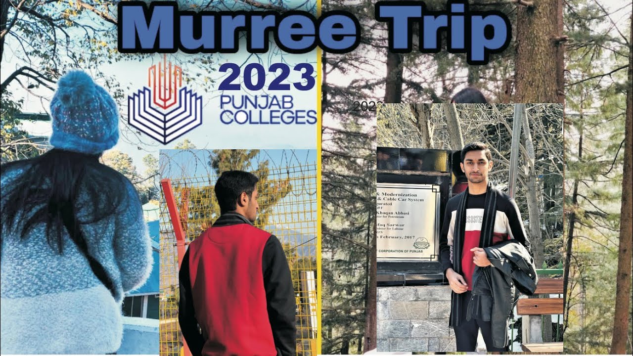 PGC Trip to Murree 2023 || Snow Fall 2023 || PGC Boys Trip - YouTube